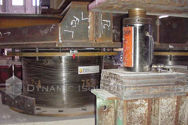 Dynamic Isolation Systems - Retrofit Installation Photo Gallery